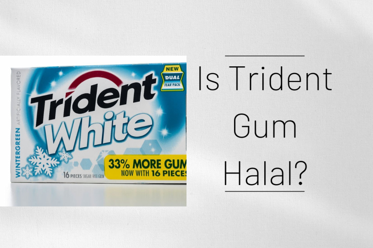 Is Trident Gum Halal Is Trident Gum Halal
